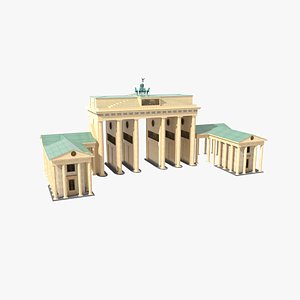 3D Brandenburg Gate Models - Browse & Download Formats - TurboSquid
