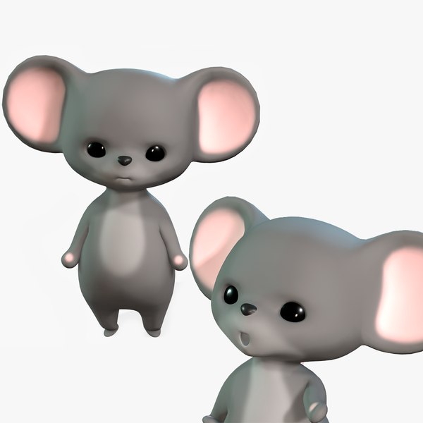 Cartoon Rat Blender Models for Download | TurboSquid