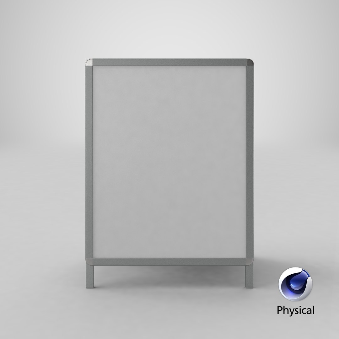 Storefront sign 03 3D - TurboSquid 1225689