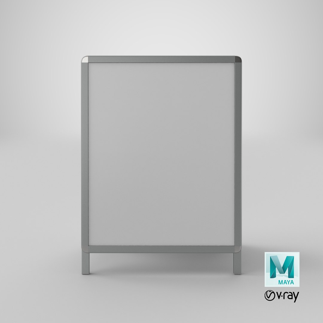 Storefront Sign 03 3D - TurboSquid 1225689