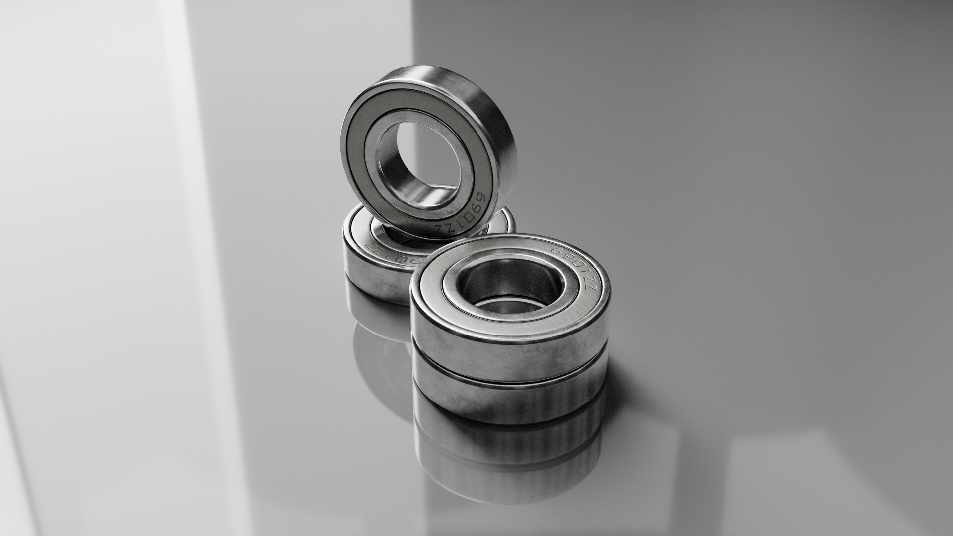 3D Cartridge Bearing Model - TurboSquid 2237546
