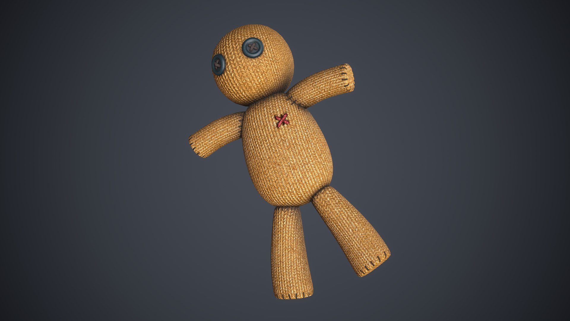 Voodoo Doll Model - TurboSquid 2144056