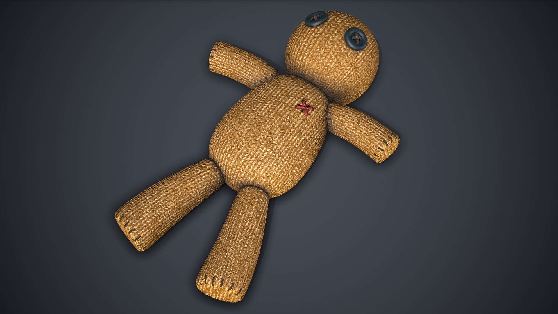 Voodoo Doll Model - TurboSquid 2144056