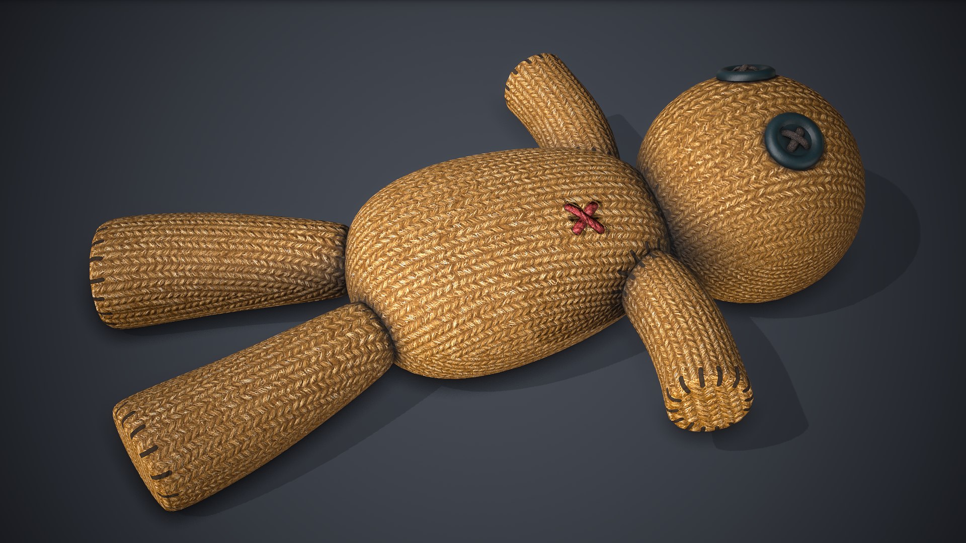 Voodoo Doll Model - TurboSquid 2144056