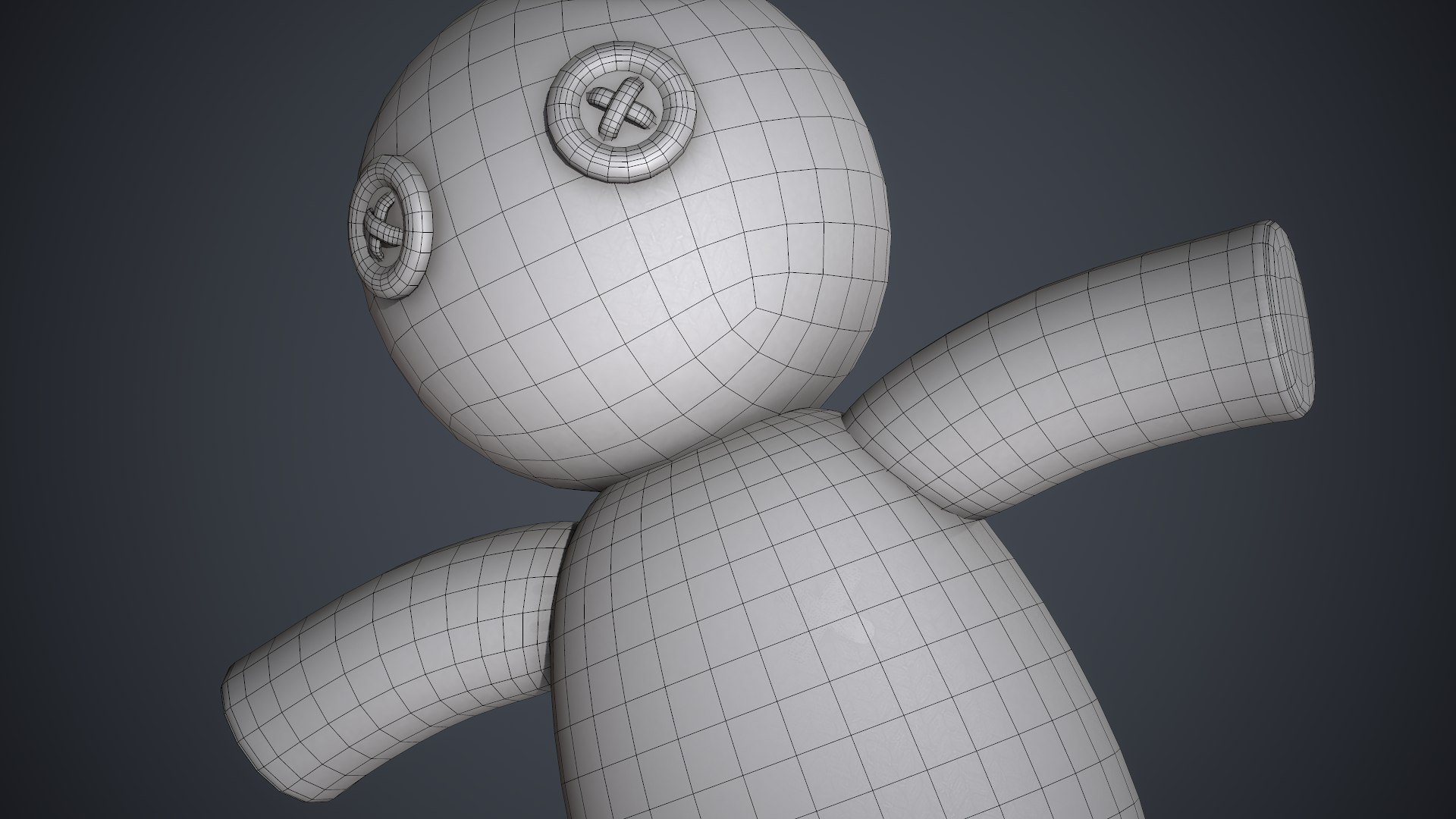 Voodoo Doll Model - TurboSquid 2144056