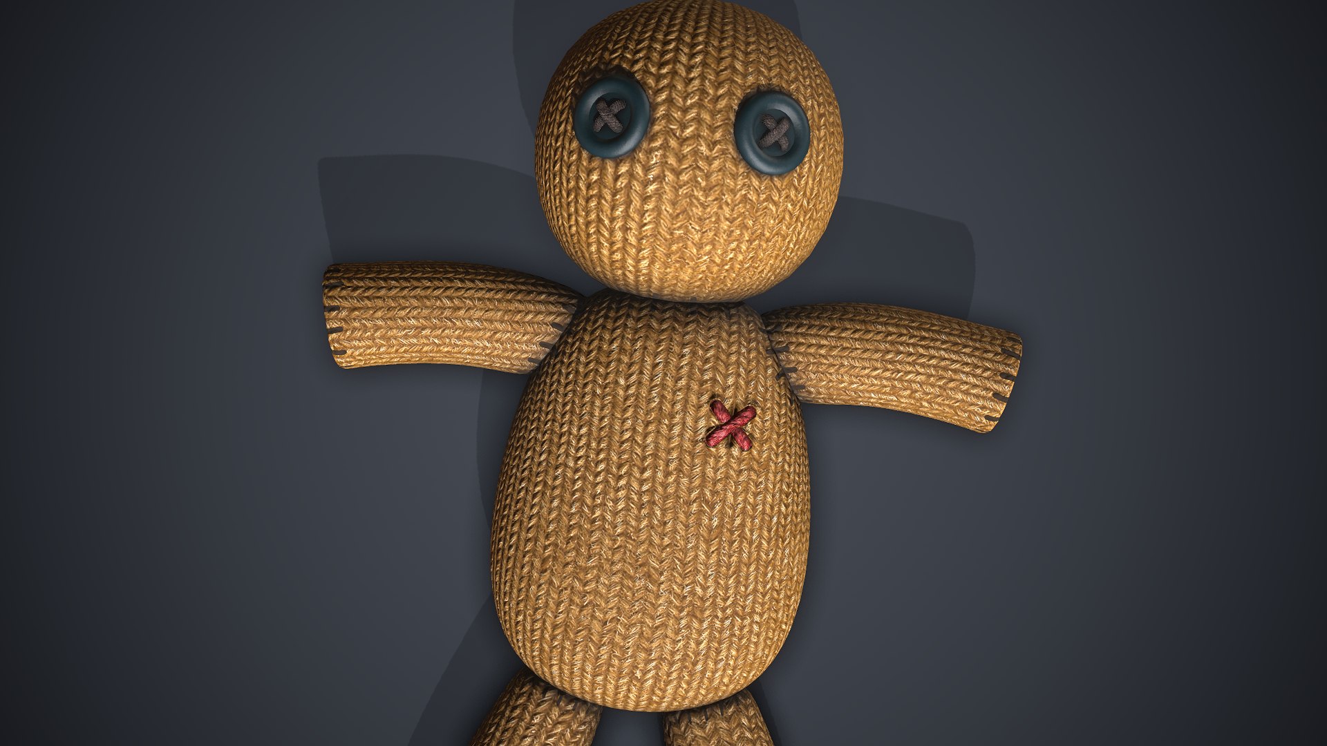 Voodoo Doll Model - TurboSquid 2144056