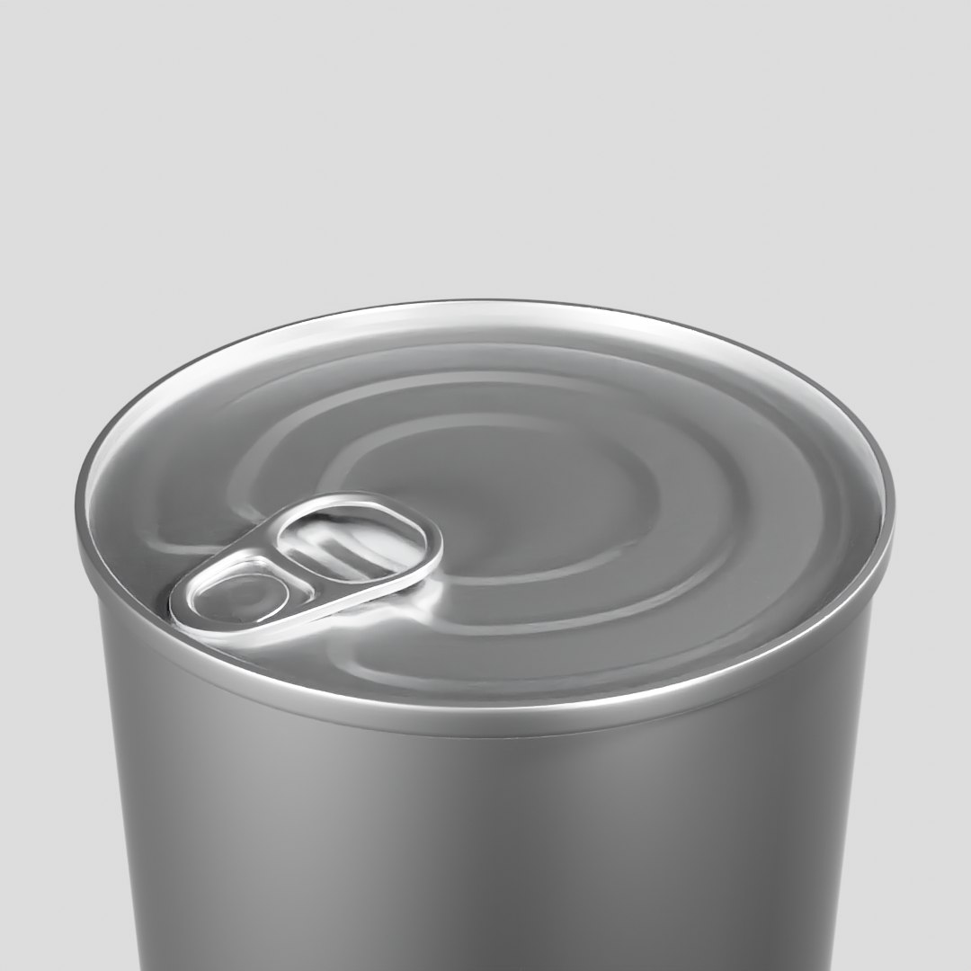 Realistic tin 3D model - TurboSquid 1616741