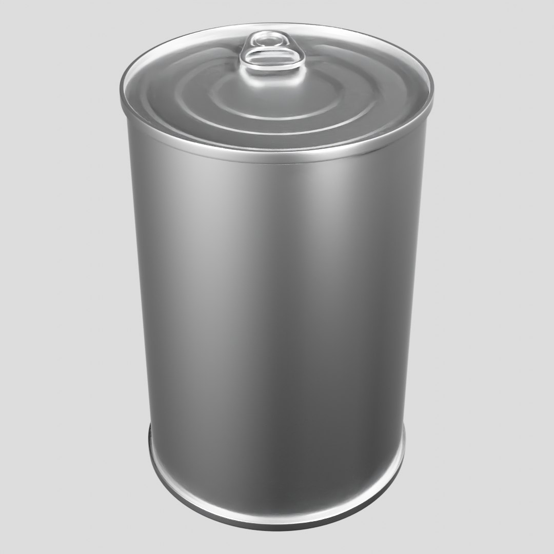 Realistic tin 3D model - TurboSquid 1616741