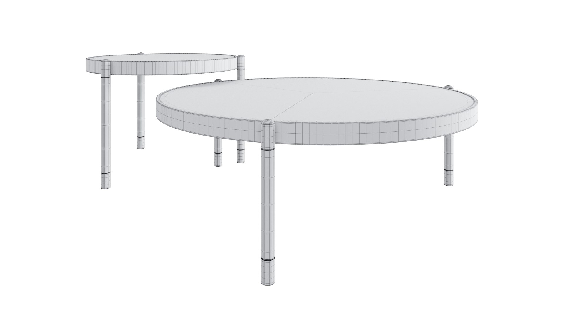 3D Sanremo Coffee Tables - TurboSquid 2124745