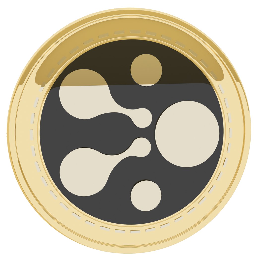 3D Model Aelf Cryptocurrency Gold Coin - TurboSquid 1765042