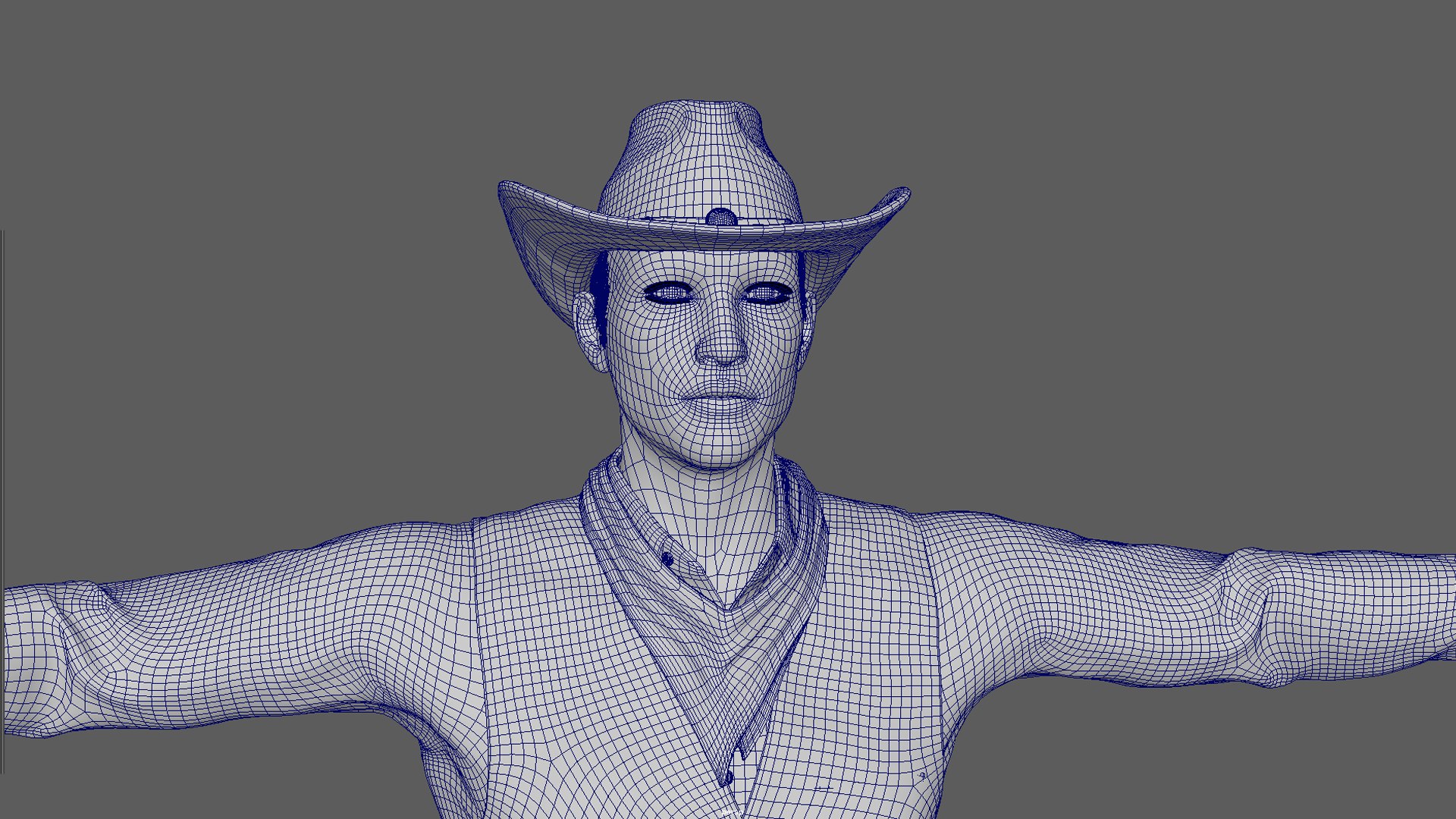 3D Model Cowboy - TurboSquid 1761211