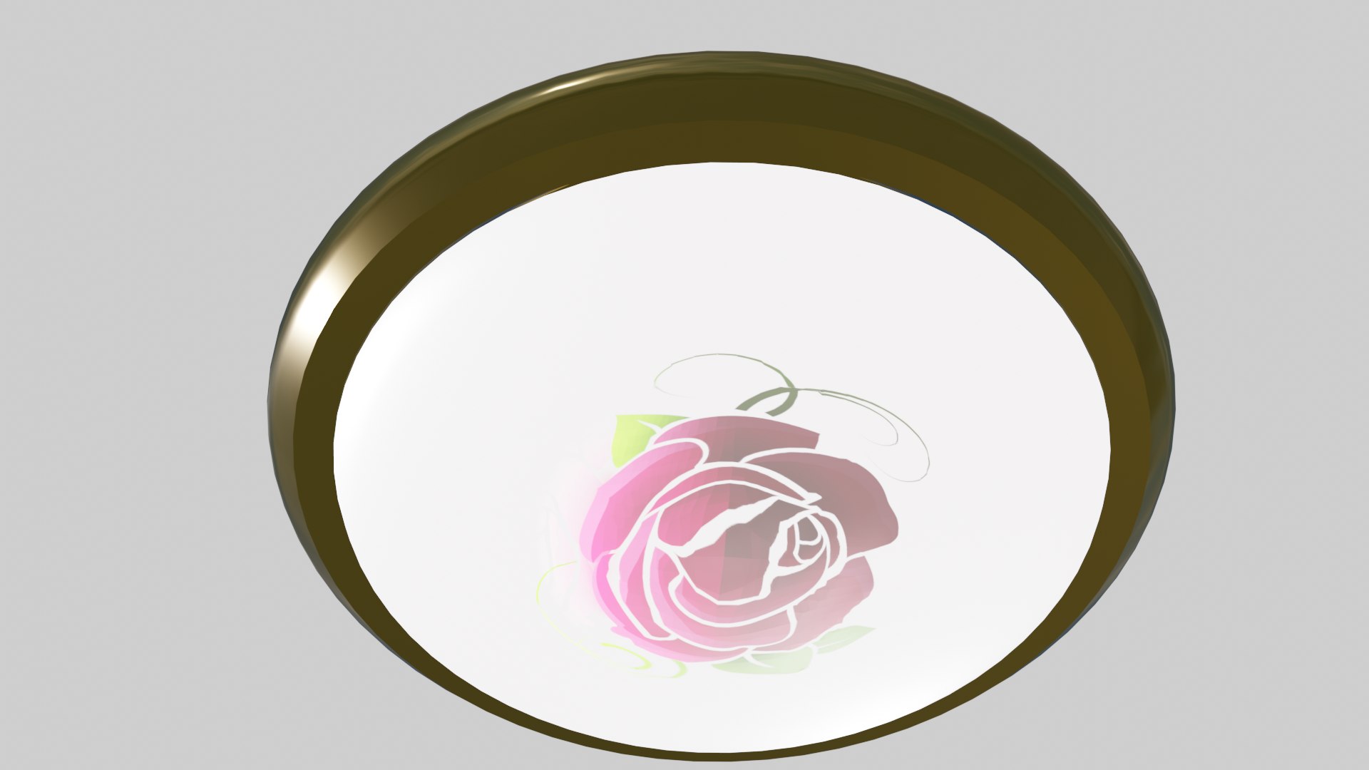 3D led ceiling light model - TurboSquid 2068204