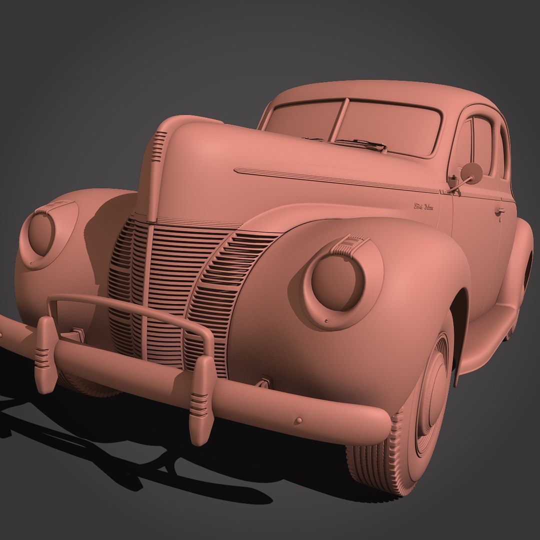 1940 40 3d Model