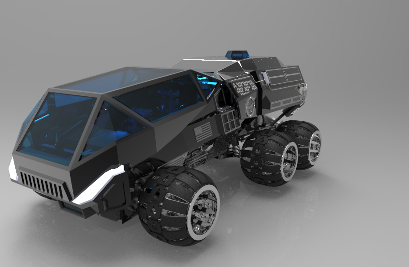 3D Remake Nasa Concept Mars Rover - TurboSquid 1414750