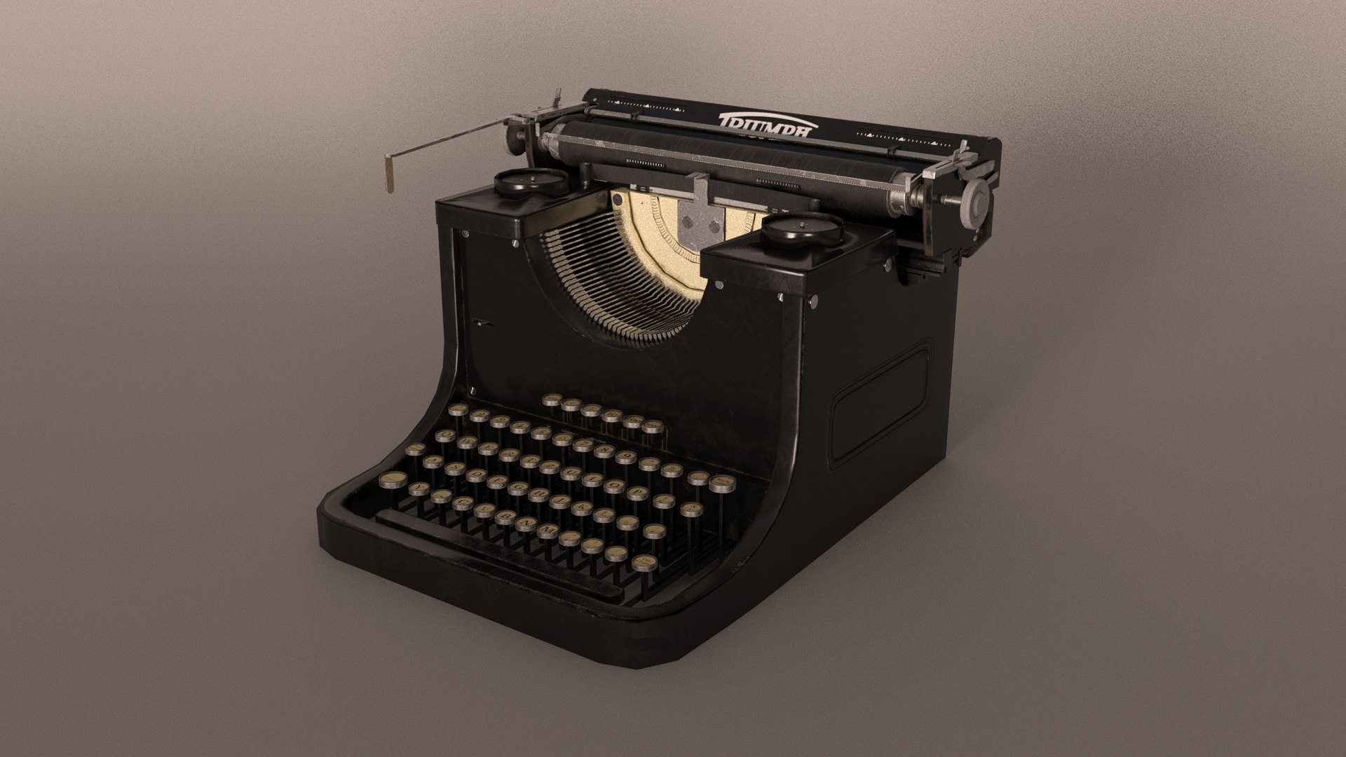 Triumph Typewriter 3D Model - TurboSquid 2205791