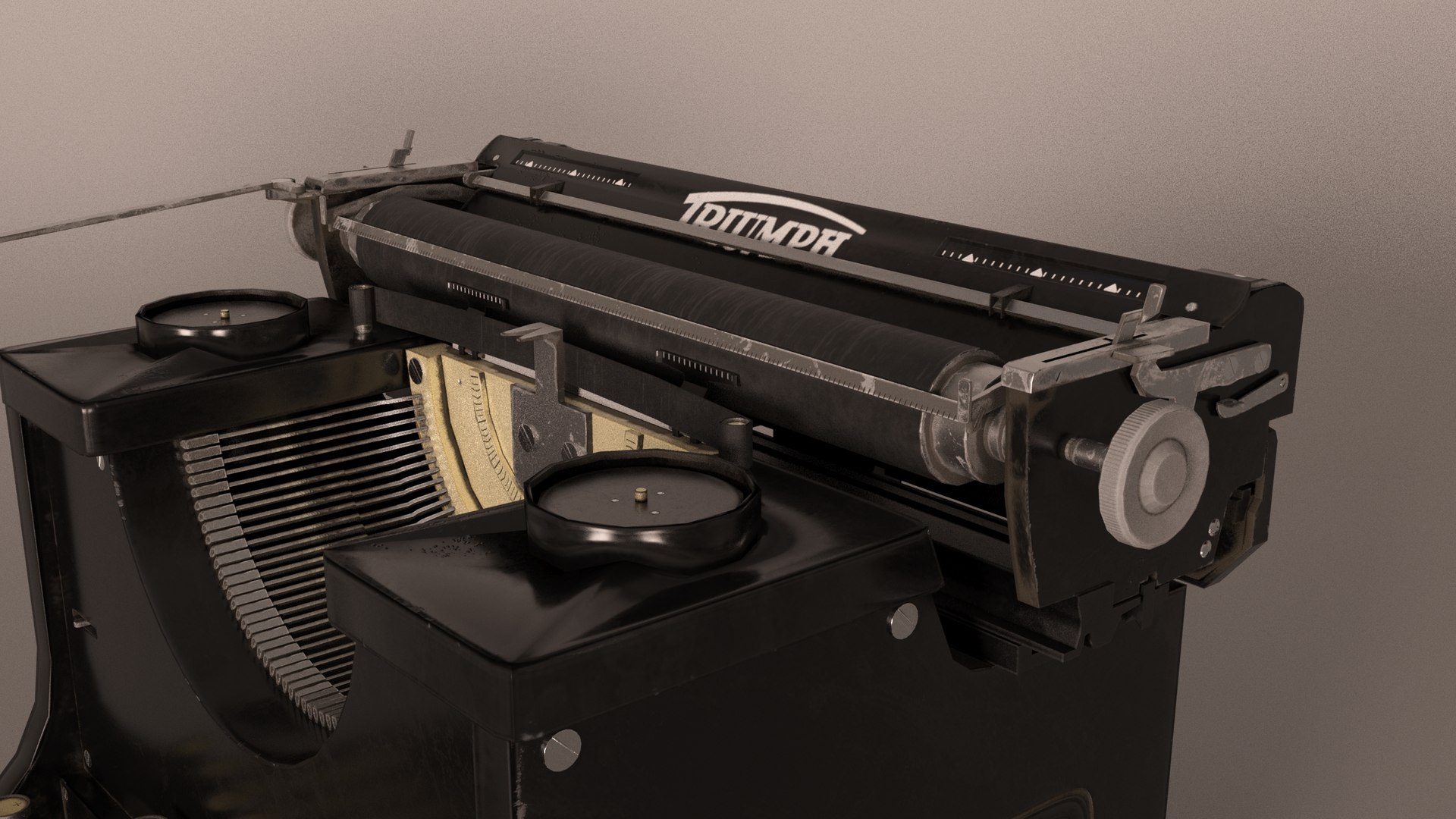 Triumph Typewriter 3D Model - TurboSquid 2205791