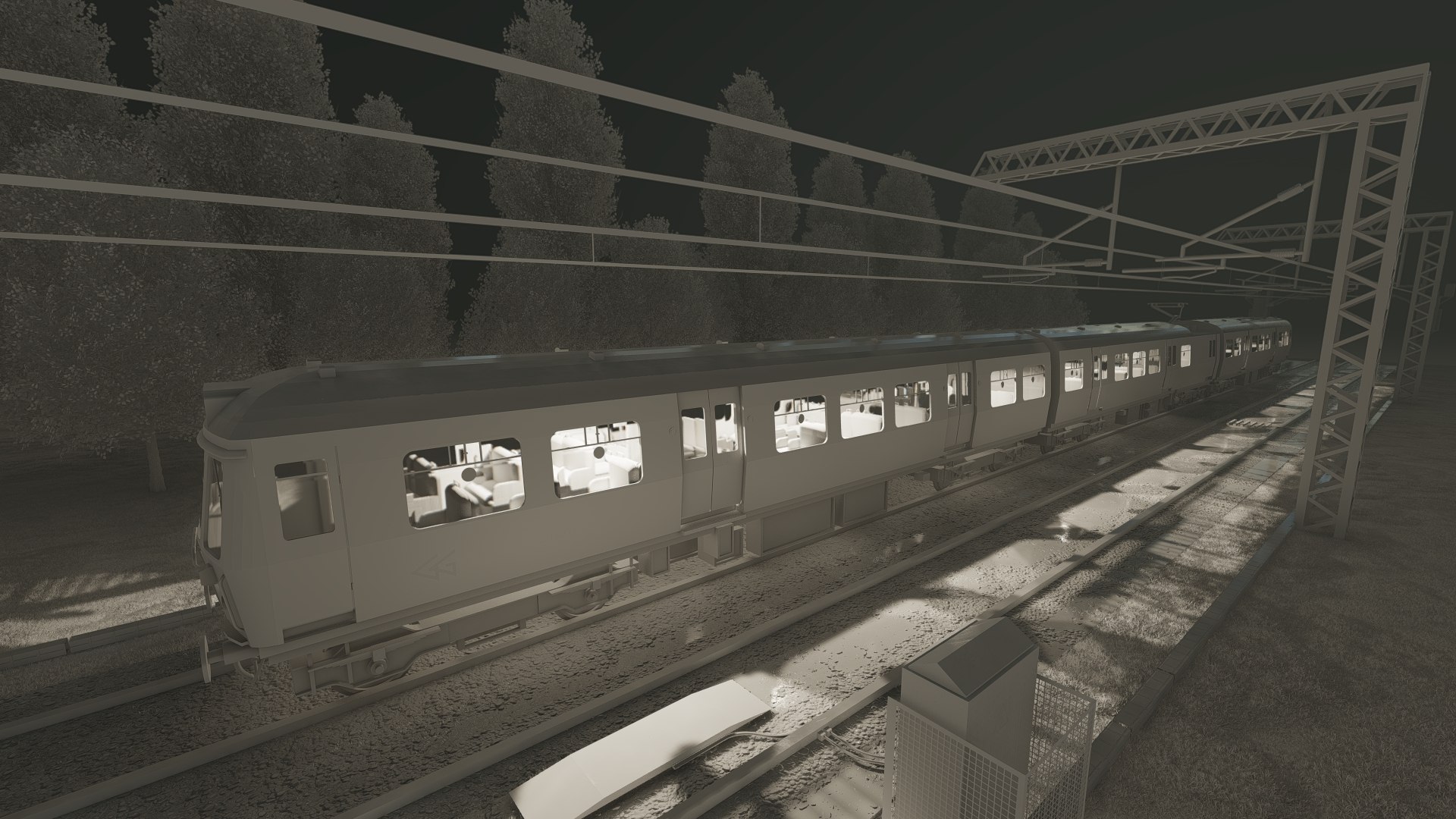 British Rail Class 303 3D Model - TurboSquid 2321799