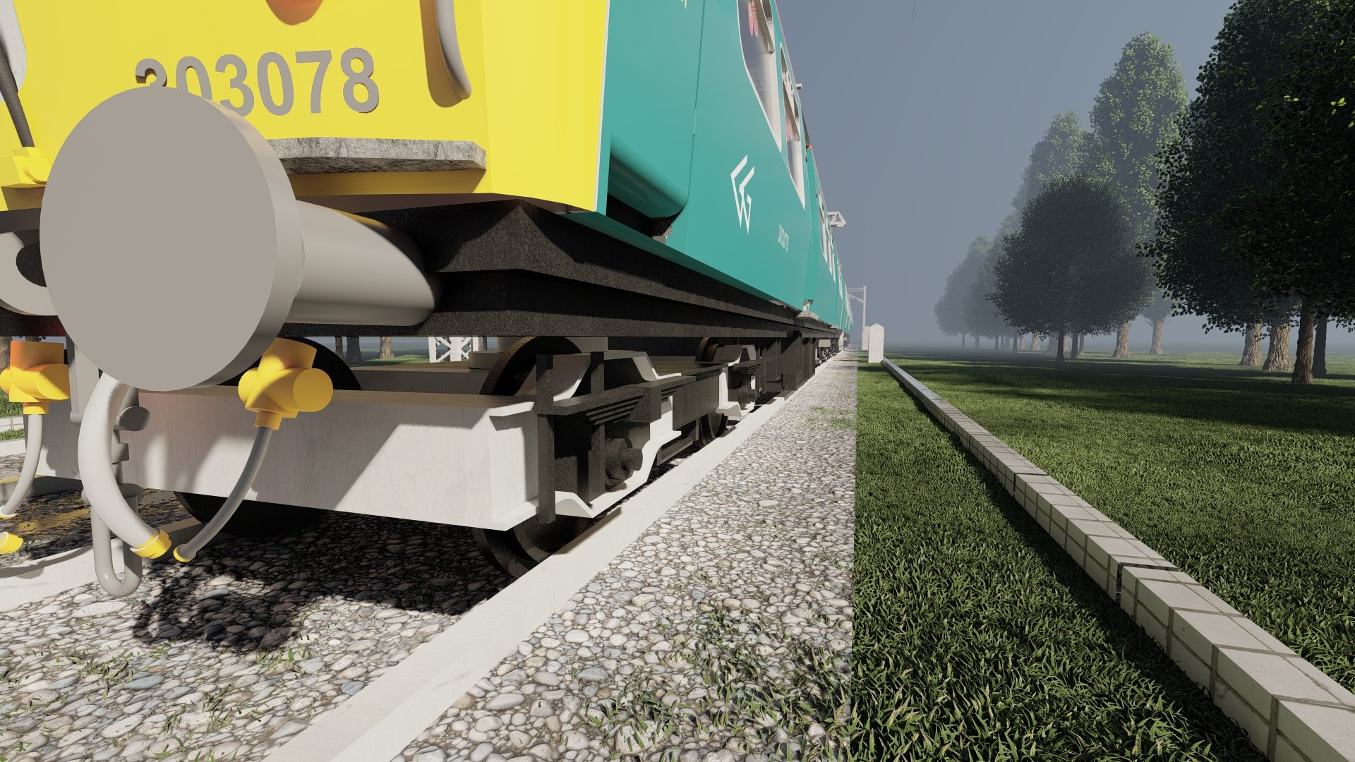 British Rail Class 303 3D Model - TurboSquid 2321799
