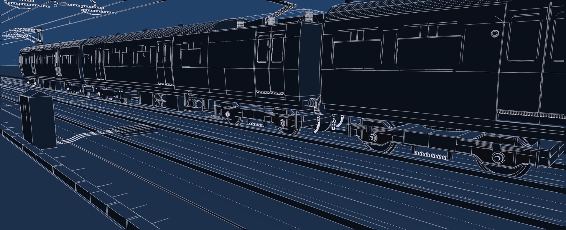 British Rail Class 303 3D Model - TurboSquid 2321799
