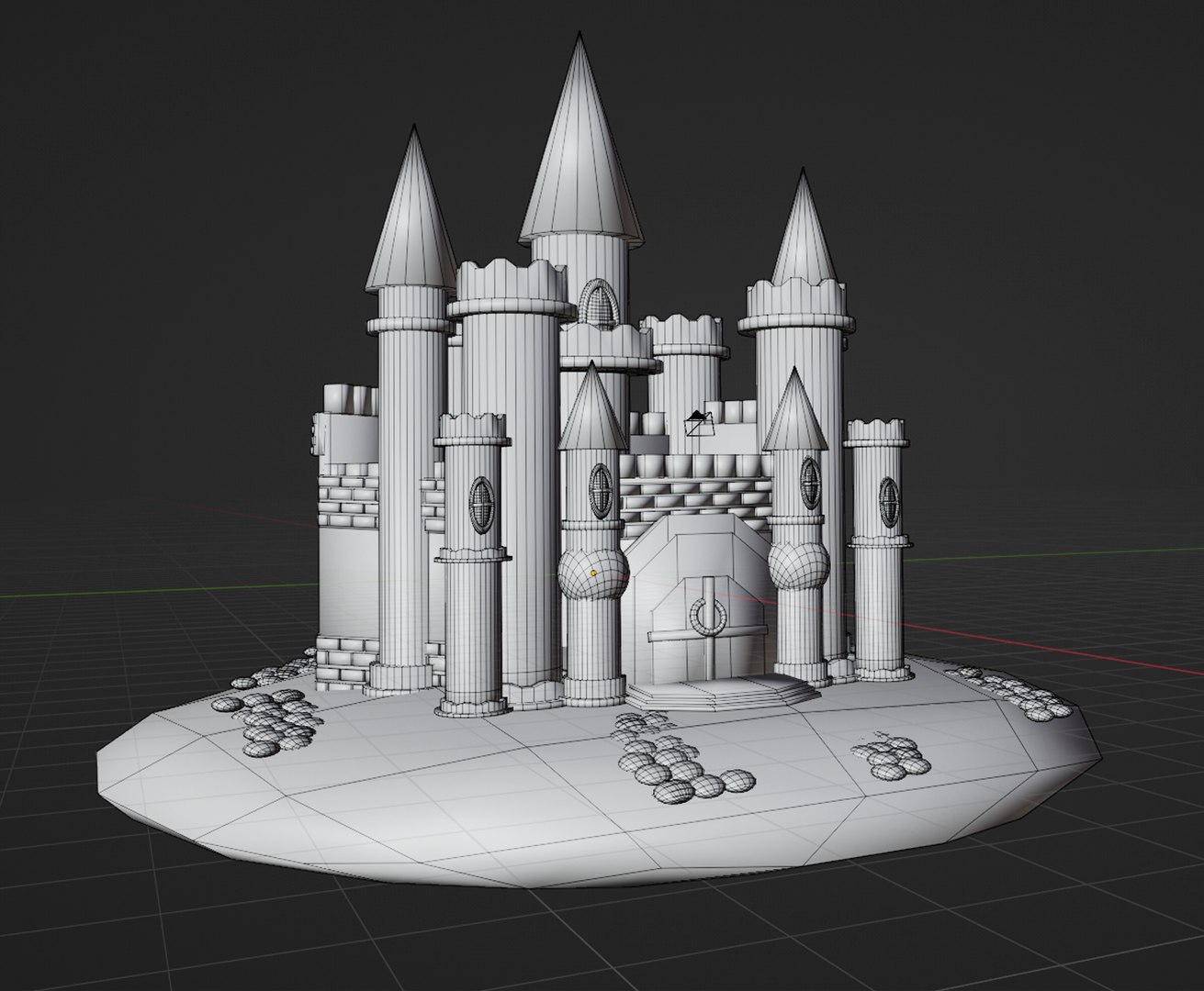 3D Castle Model - TurboSquid 2114006