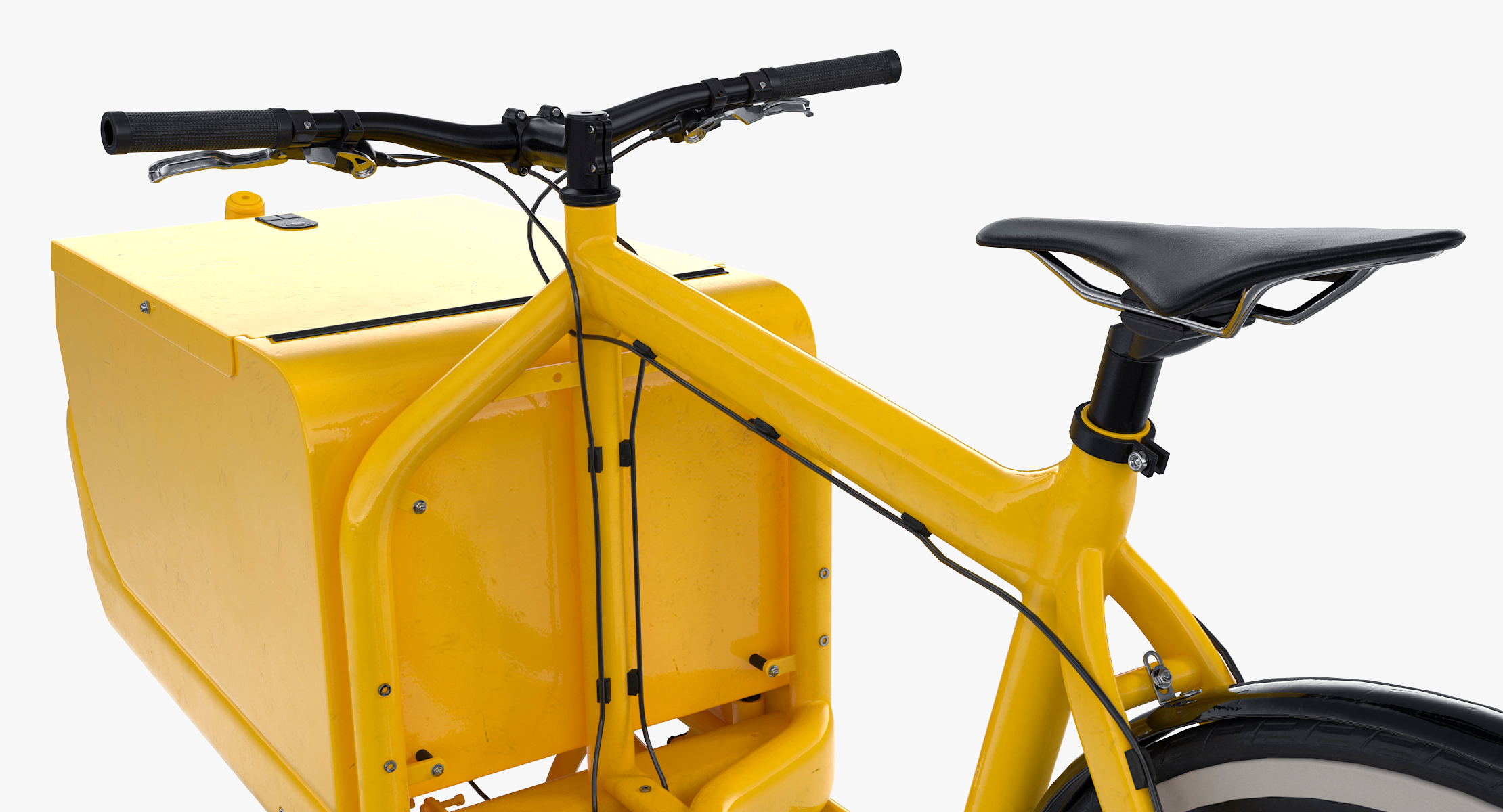 Lastenrad mit Metallbox 3D-Modell - TurboSquid 1706043