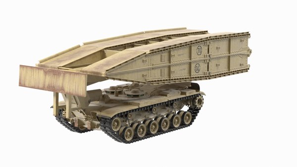 modelo 3d Puente Blindado M60 A1 AVLB - TurboSquid 2022374