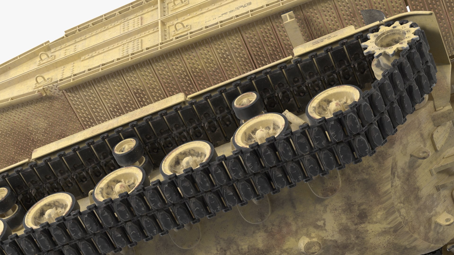 3D M60 A1 AVLB Armored Bridge model - TurboSquid 2022374