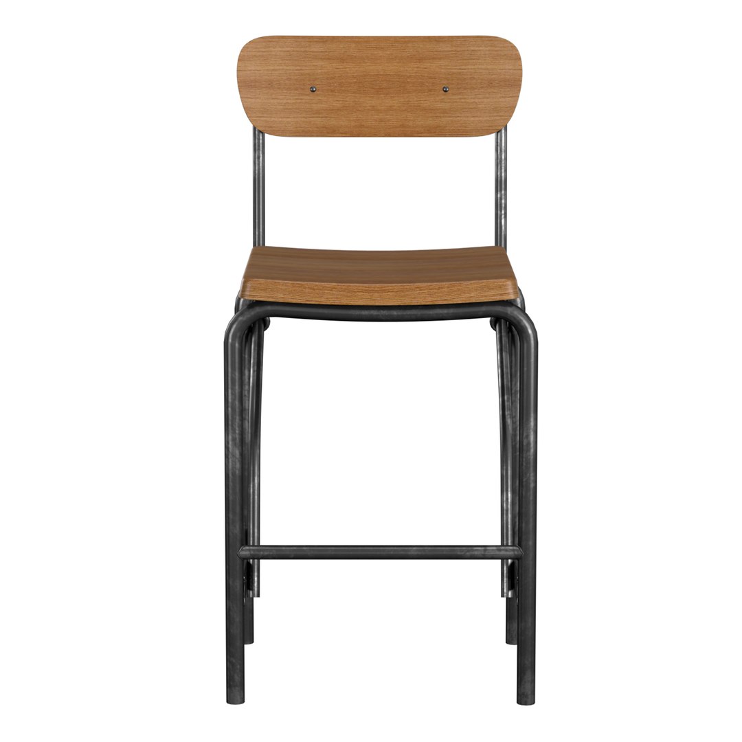 3D Solene Bar Stool Model - TurboSquid 1640021
