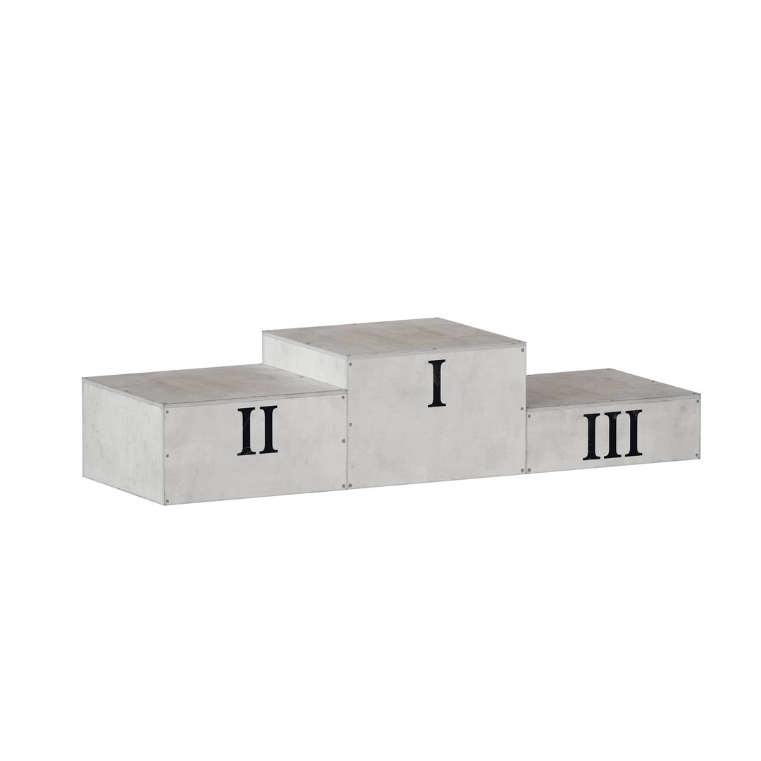 Award Sports Pedestal Podium Plywood Box 3D Model - TurboSquid 2112545