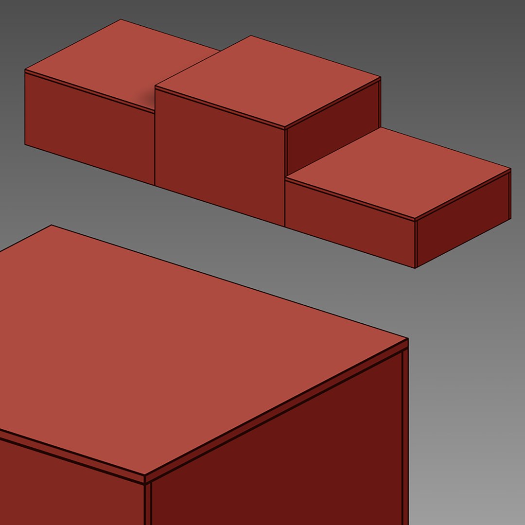 Award Sports Pedestal Podium Plywood Box 3D Model - TurboSquid 2112545