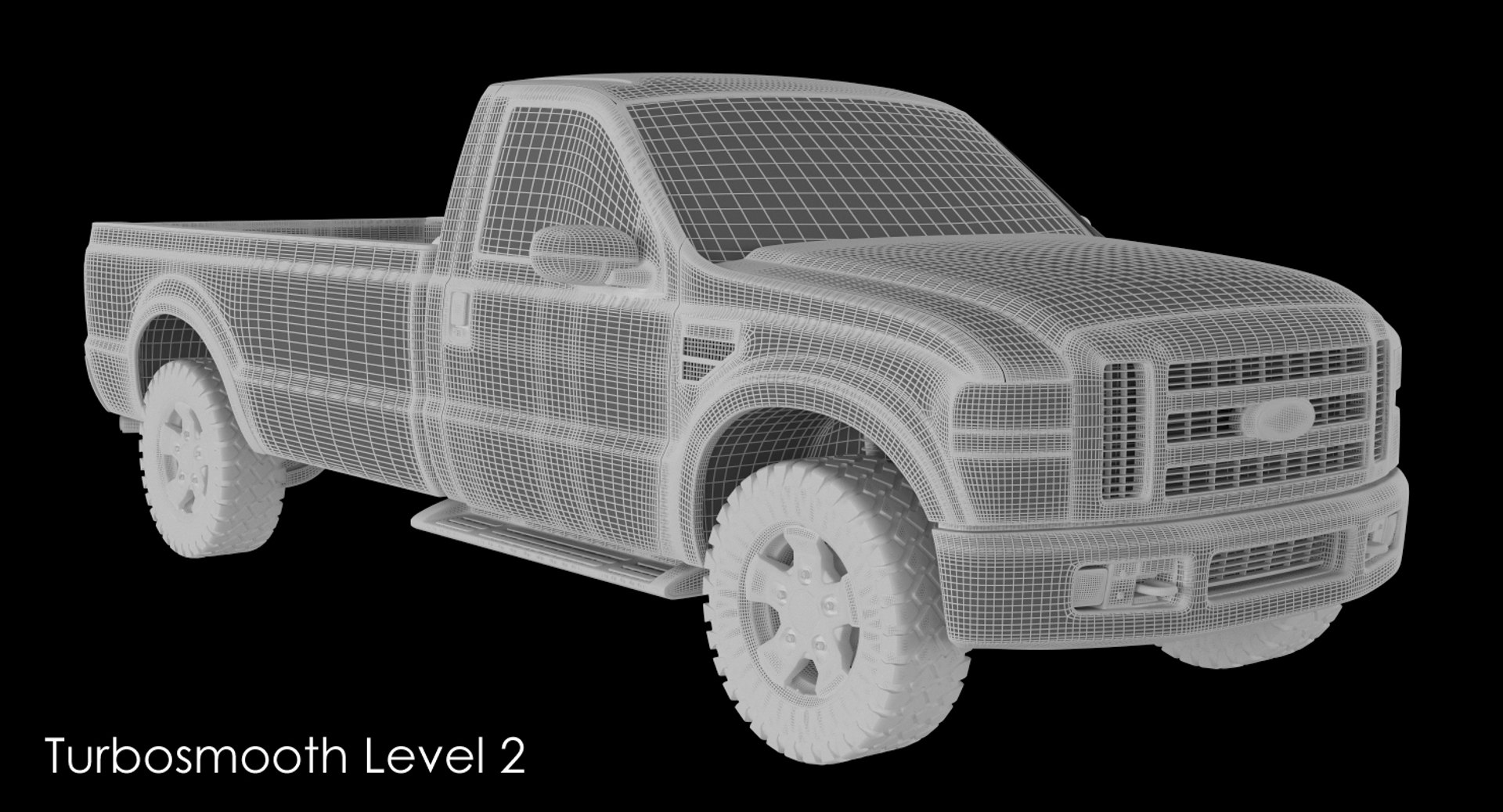 Pickup f-250 trucks 3D model - TurboSquid 1229725