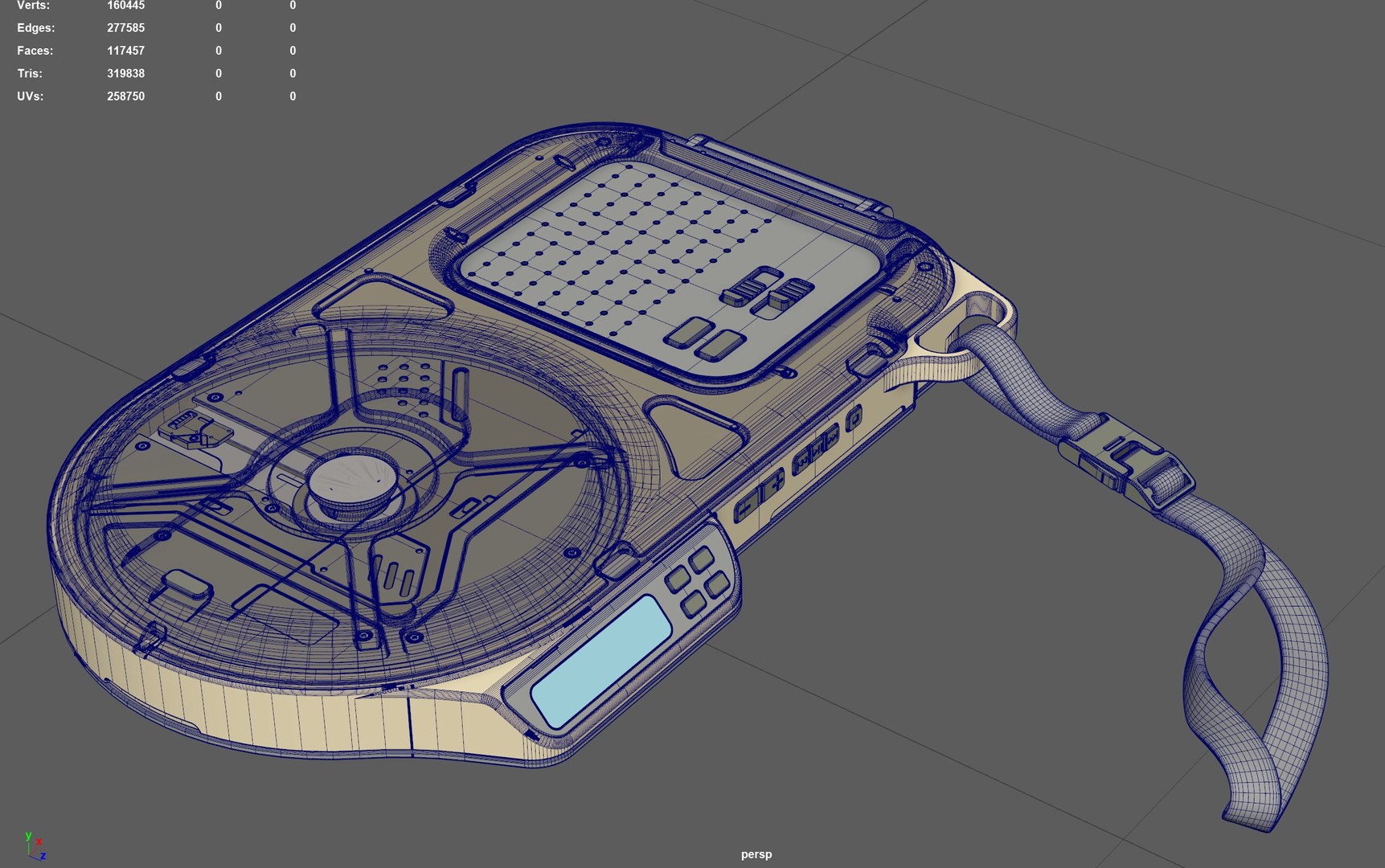 3D Model Disc Music Player - TurboSquid 1877633