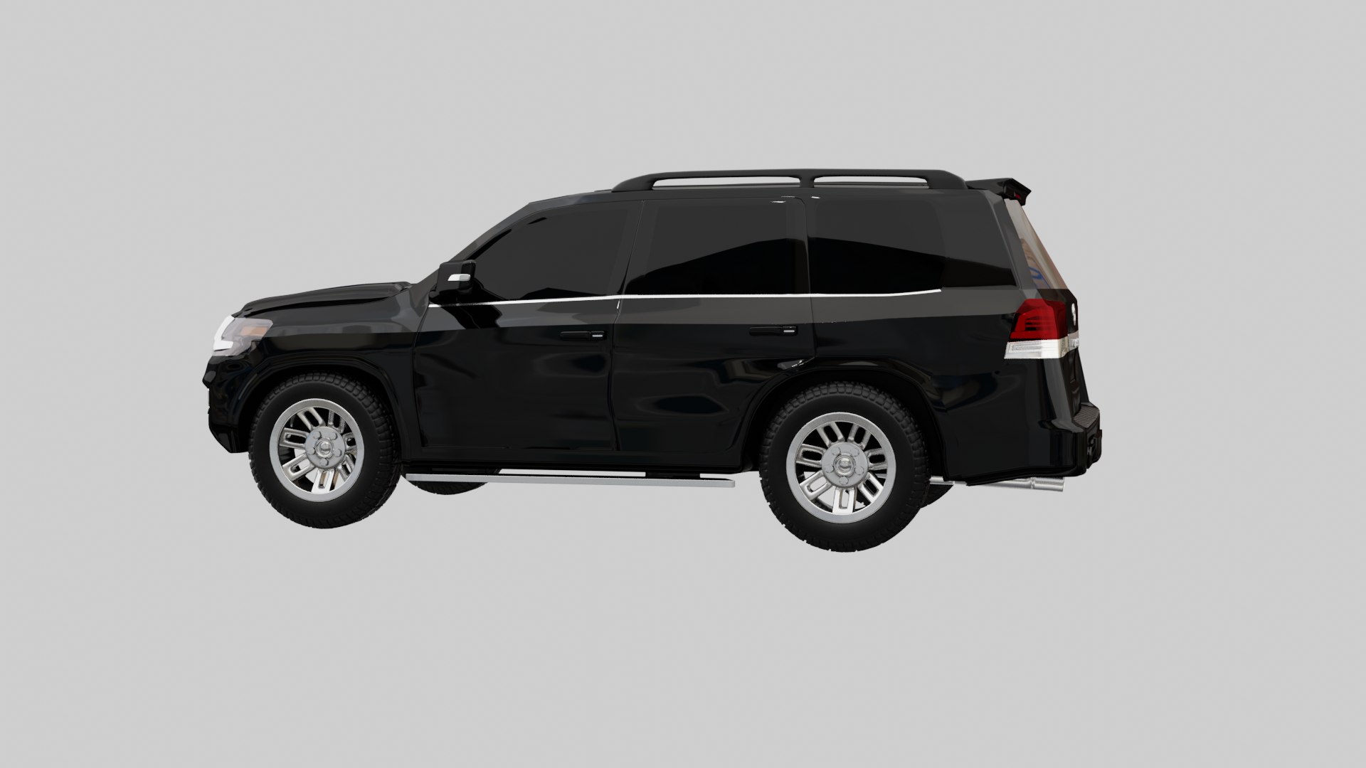 3D Toyota Land Cruiser 200 Model - TurboSquid 1809211