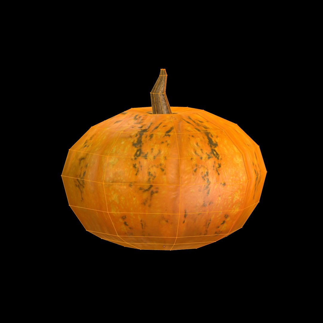 3ds max pumpkin