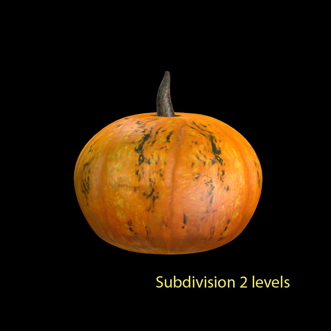 3ds max pumpkin