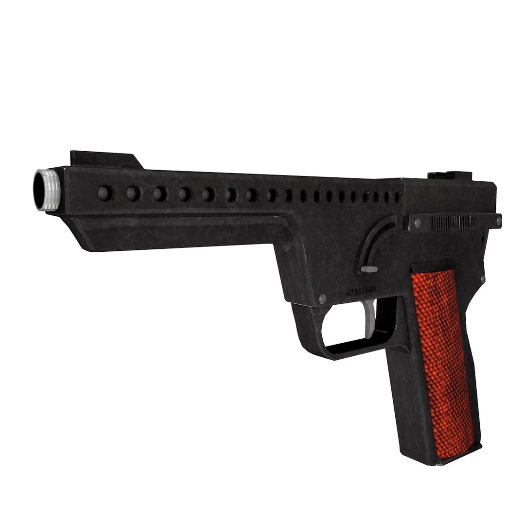 Gyrojet Pistol 3ds