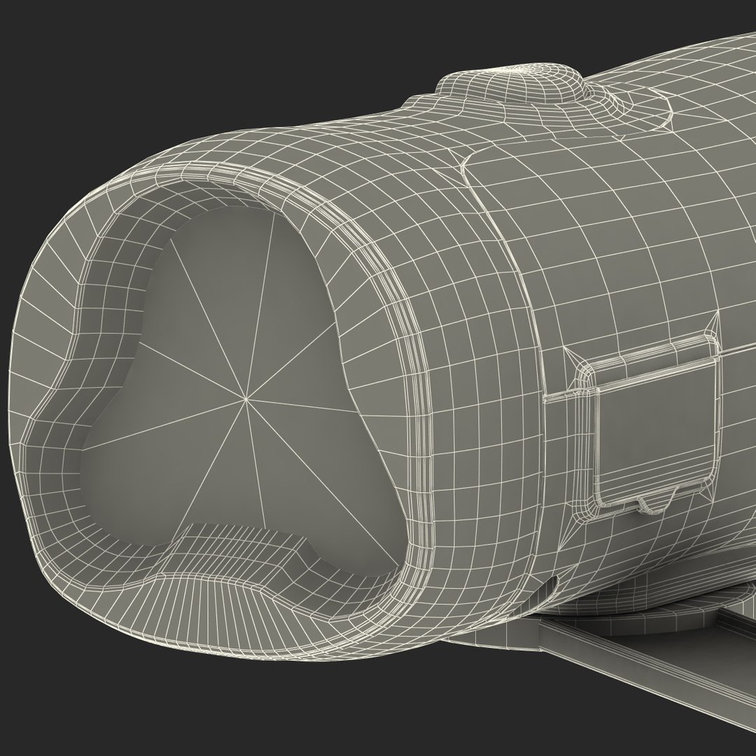 3d Nighthawk Flashlight Model