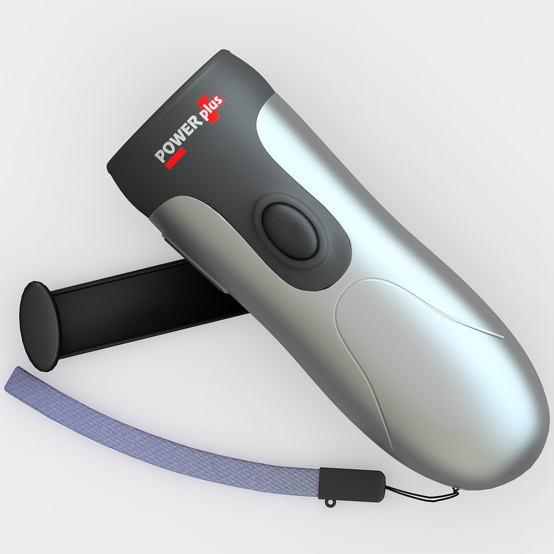 3d Nighthawk Flashlight Model