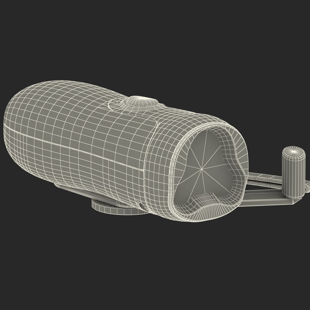 3d Nighthawk Flashlight Model