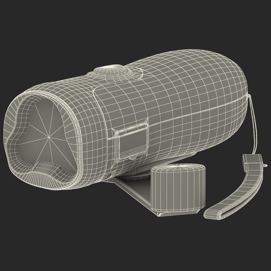 3d Nighthawk Flashlight Model