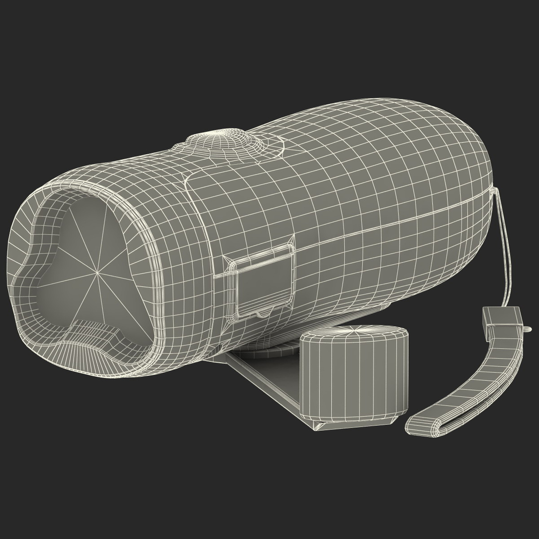 3d nighthawk flashlight model