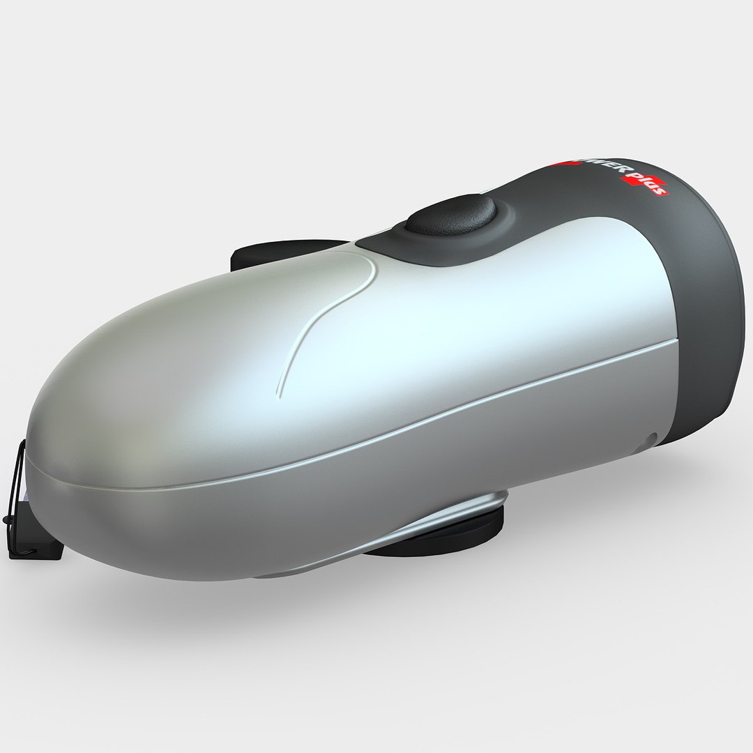 3d Nighthawk Flashlight Model