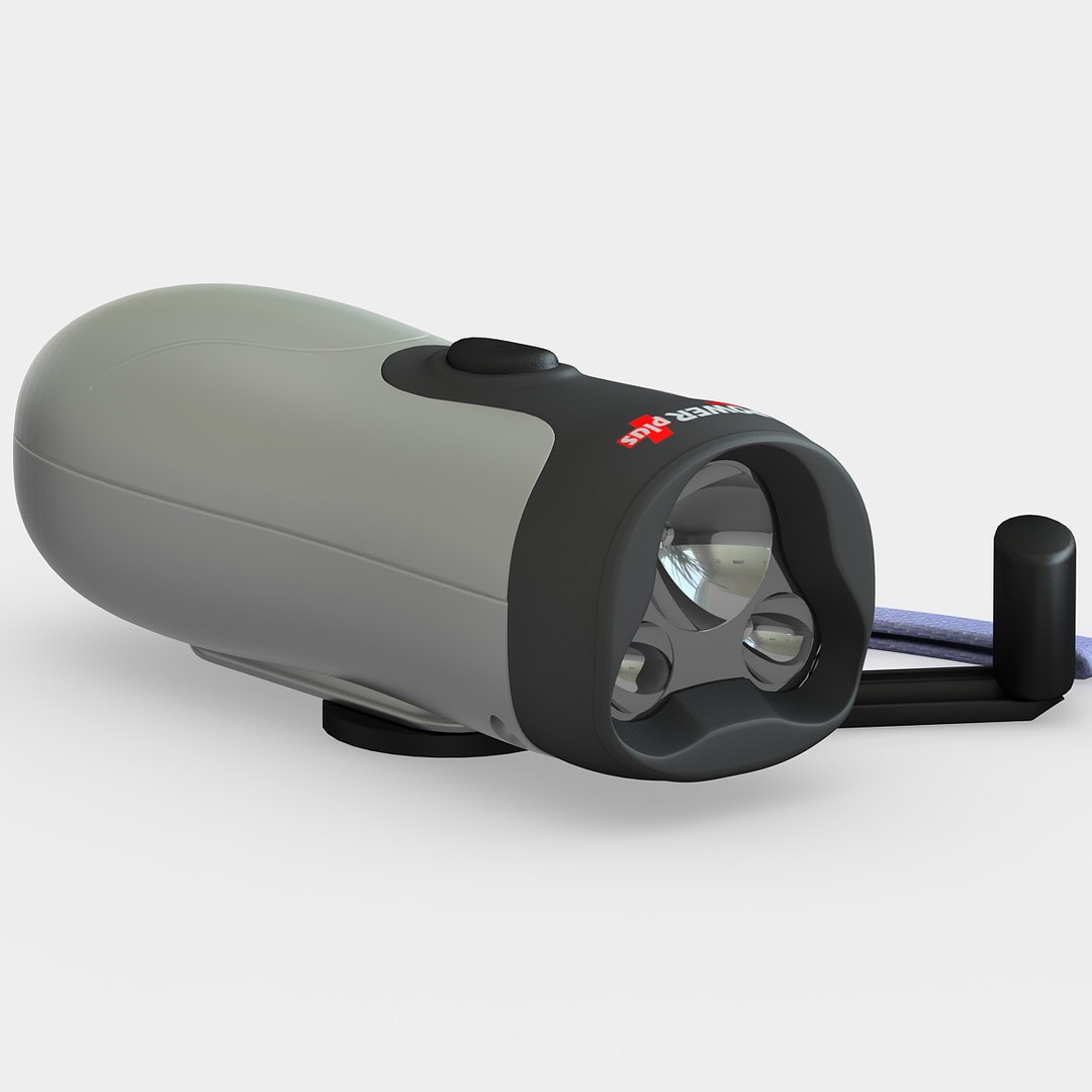 3d Nighthawk Flashlight Model