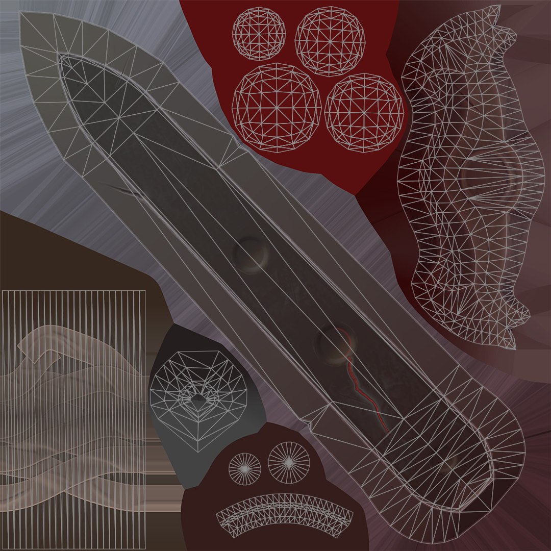 Vampiric Dagger Model - TurboSquid 2218003