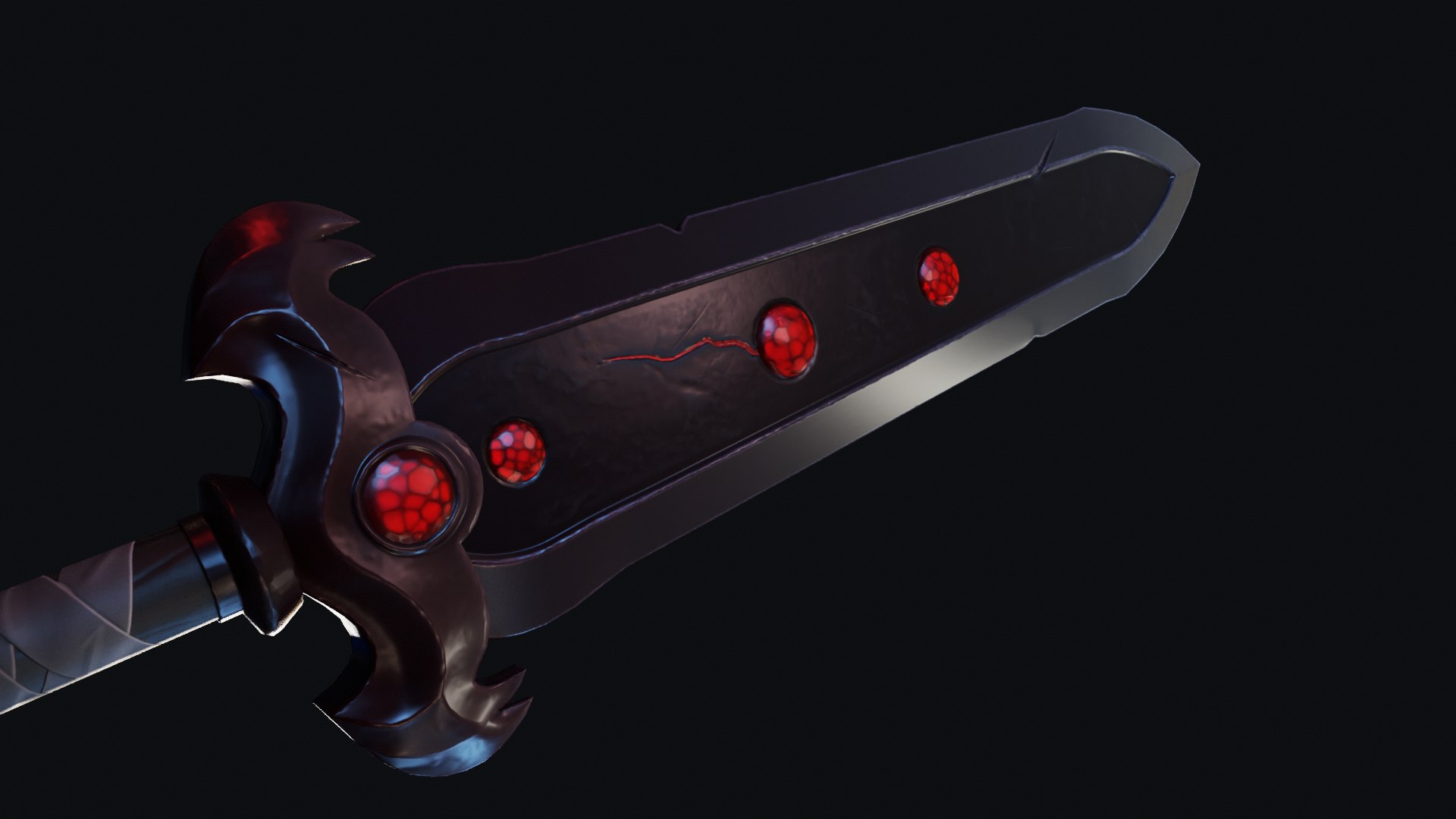 Vampiric Dagger Model - TurboSquid 2218003