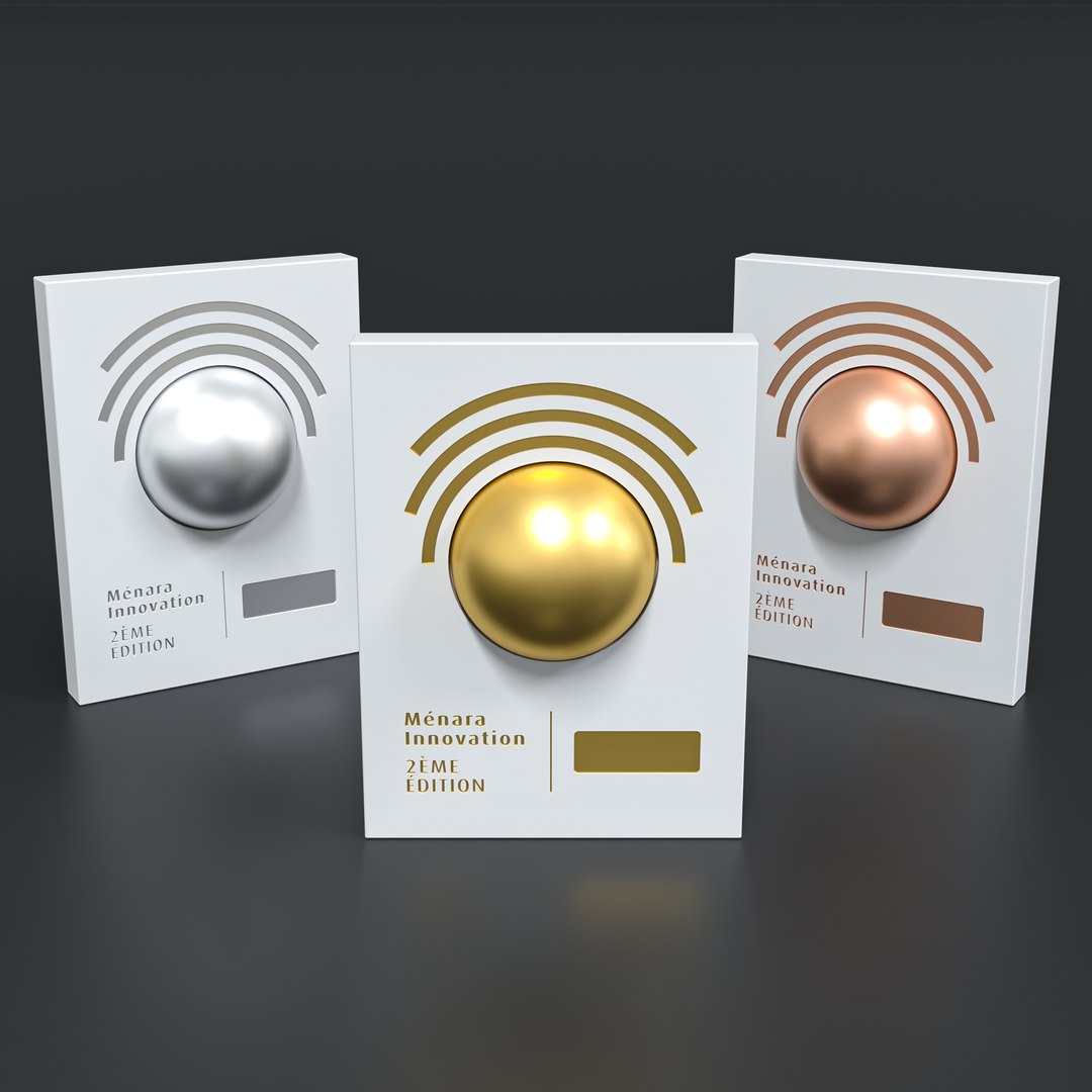 3D Innovation Trophy Award Model - TurboSquid 2097482