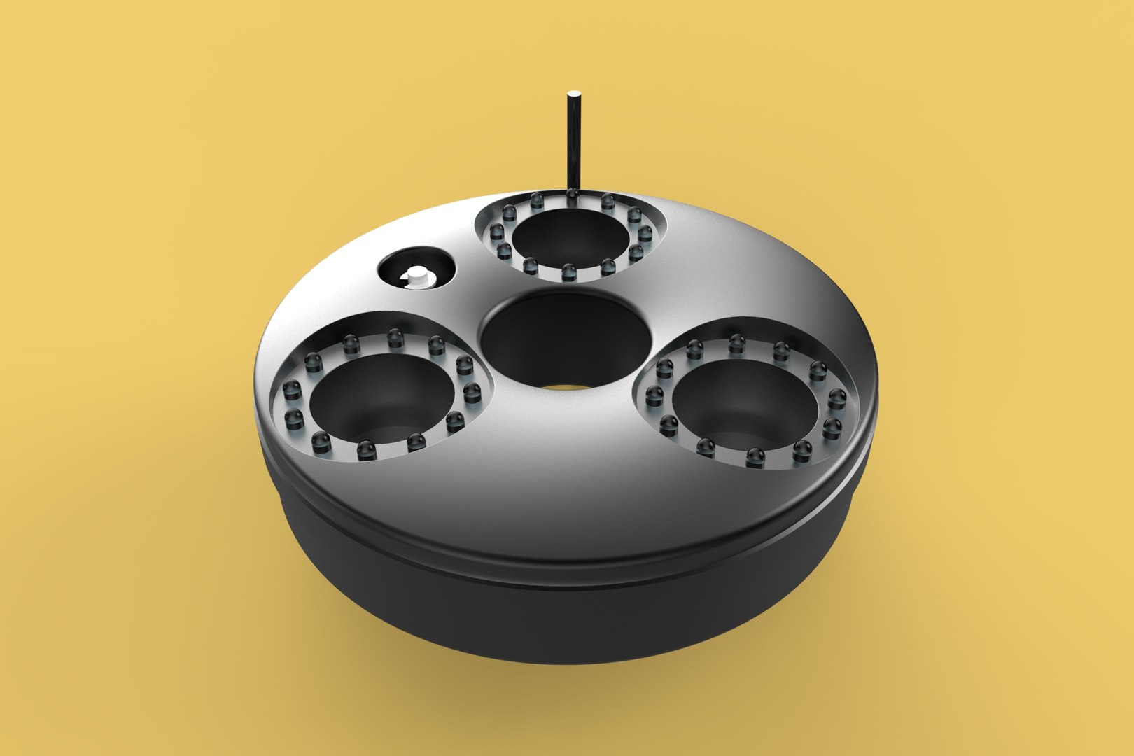 FLOATING MIST MAKER ULTRASONIC HUMIDIFIER FOGGER FOG BUBBLING 3D ...