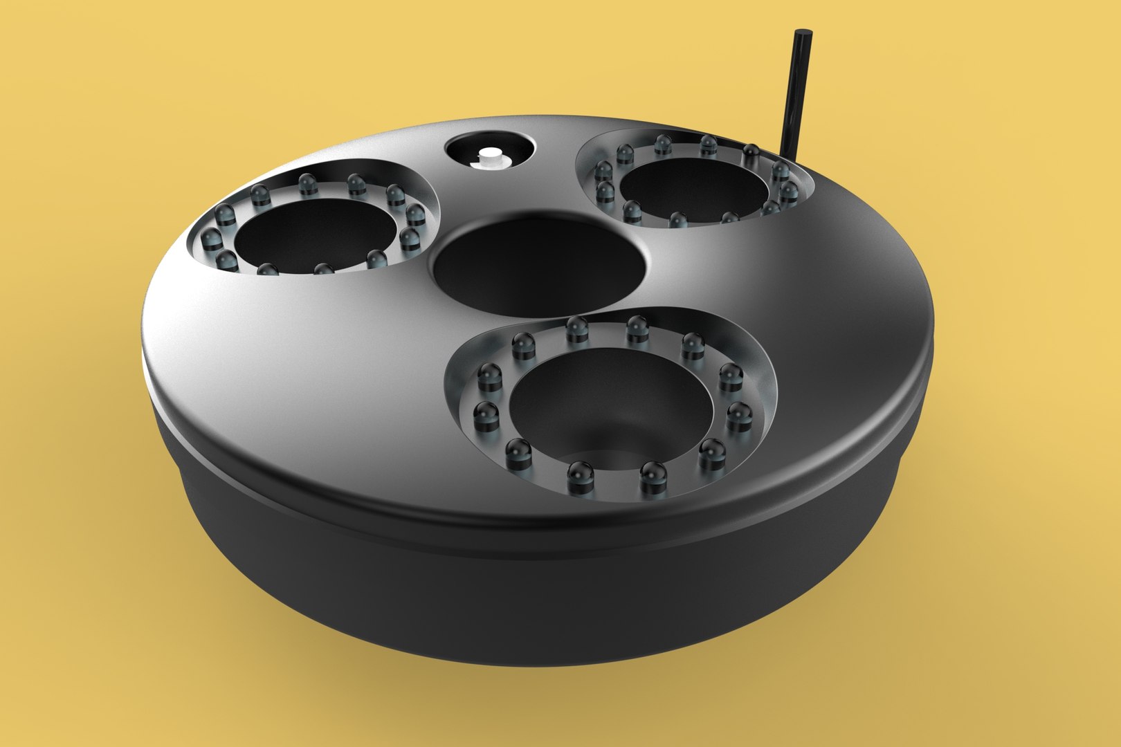 FLOATING MIST MAKER ULTRASONIC HUMIDIFIER FOGGER FOG BUBBLING 3D ...