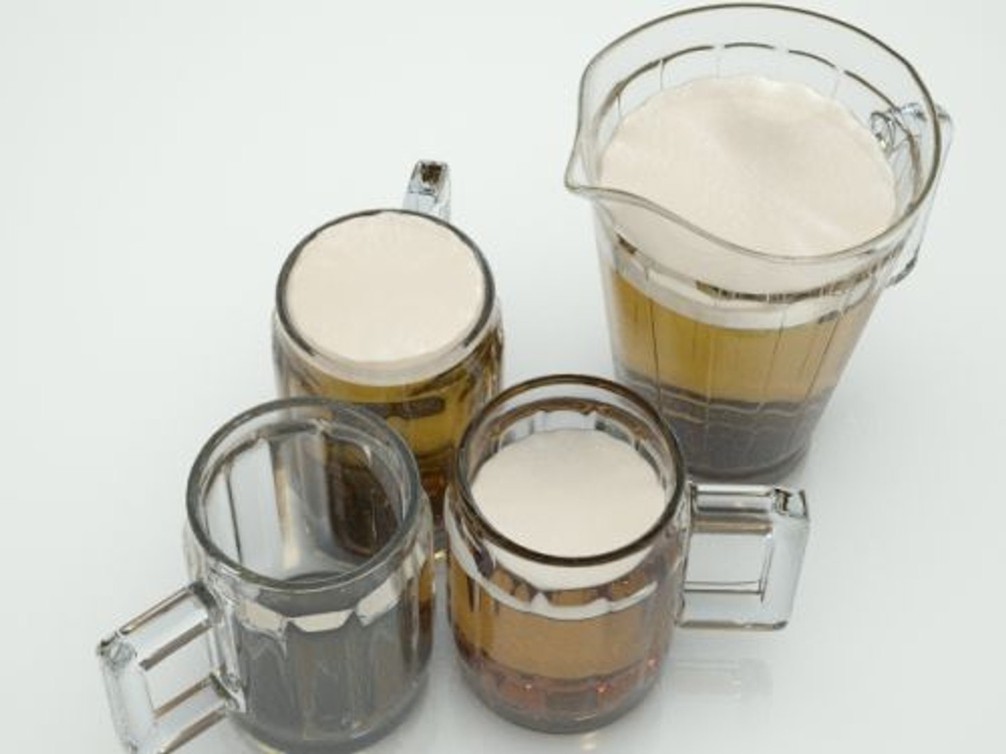 Beer Pitcher Mugs 3d Max
