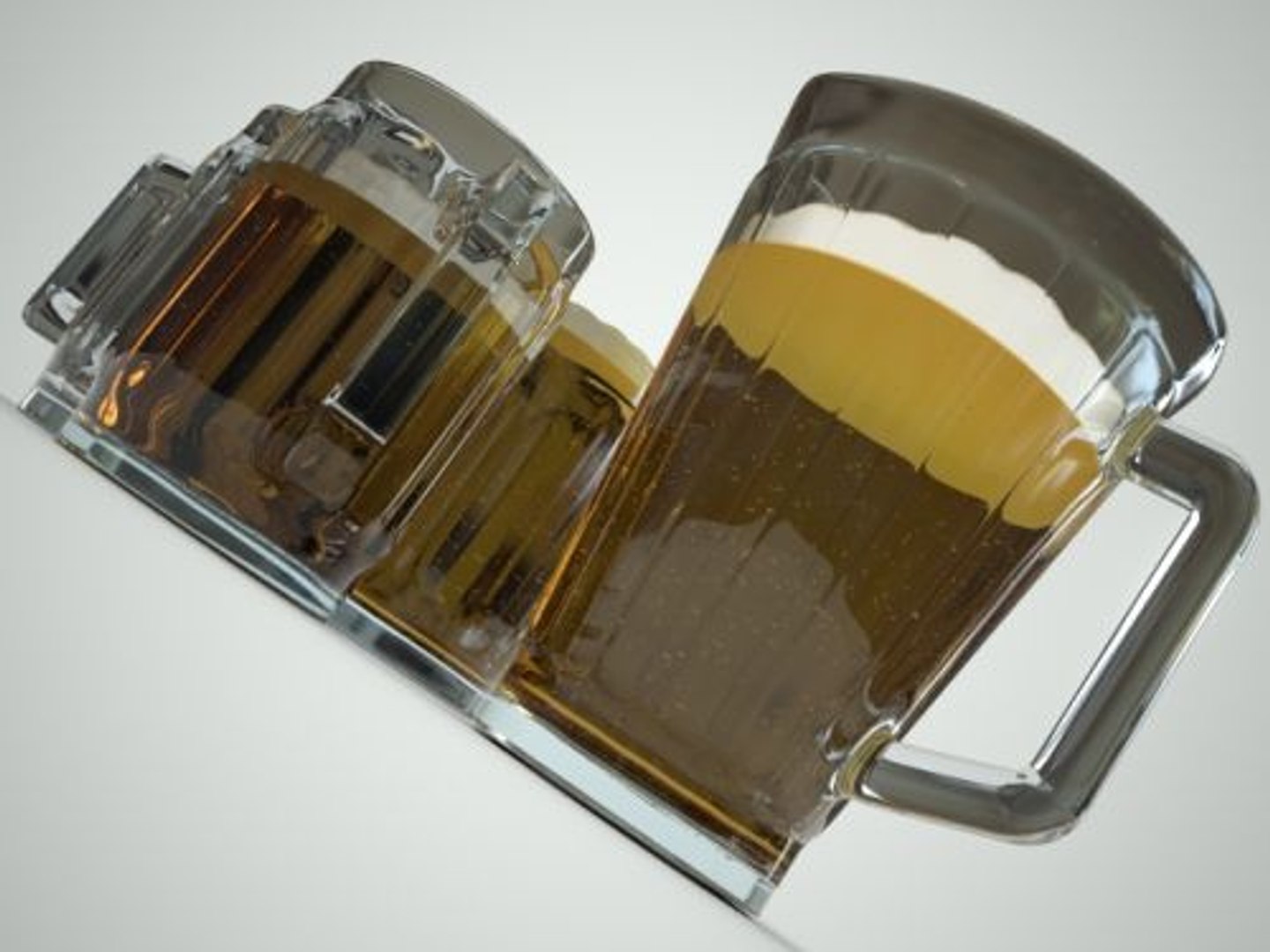 Beer Pitcher Mugs 3d Max